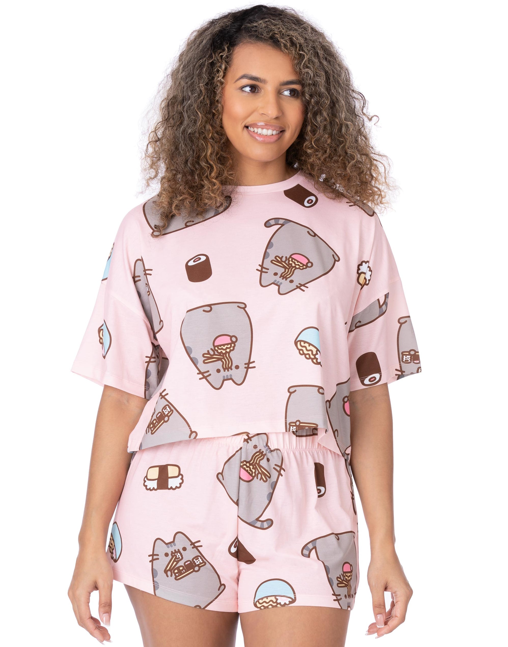 Pusheen The Cat Womens Short Pyjamas — Vanilla Underground