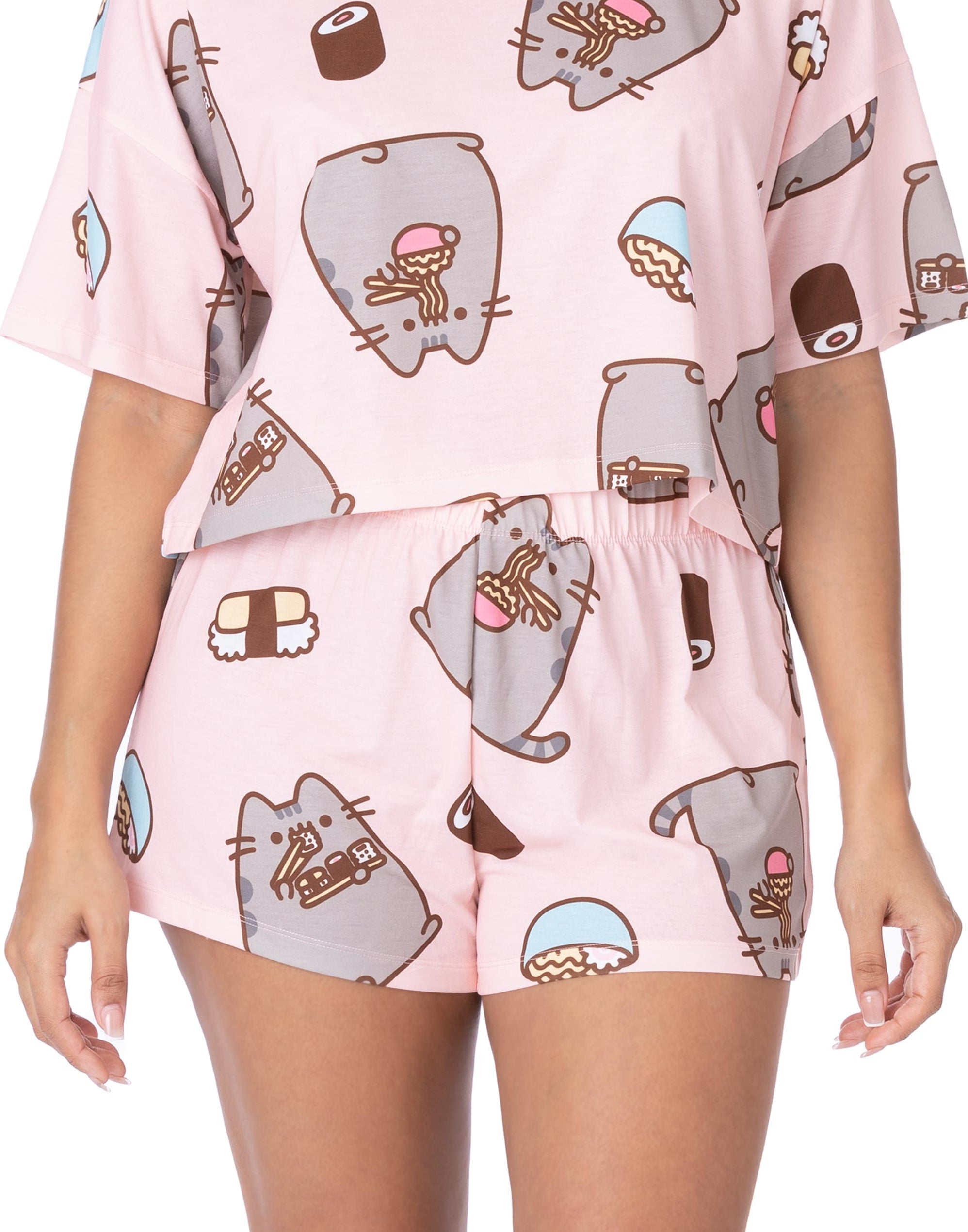 Pusheen The Cat Womens Short Pyjamas — Vanilla Underground