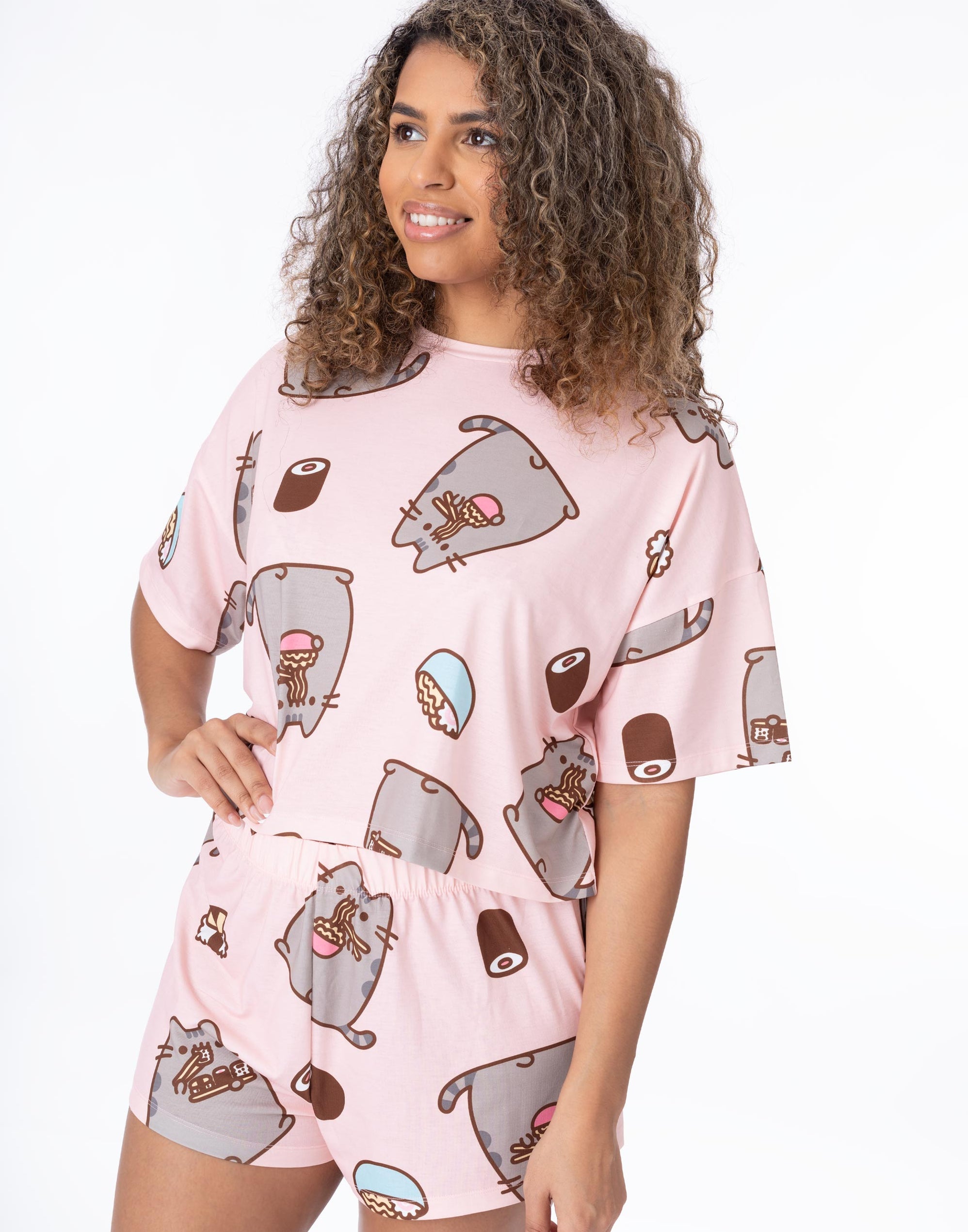 Pusheen The Cat Womens Short Pyjamas — Vanilla Underground