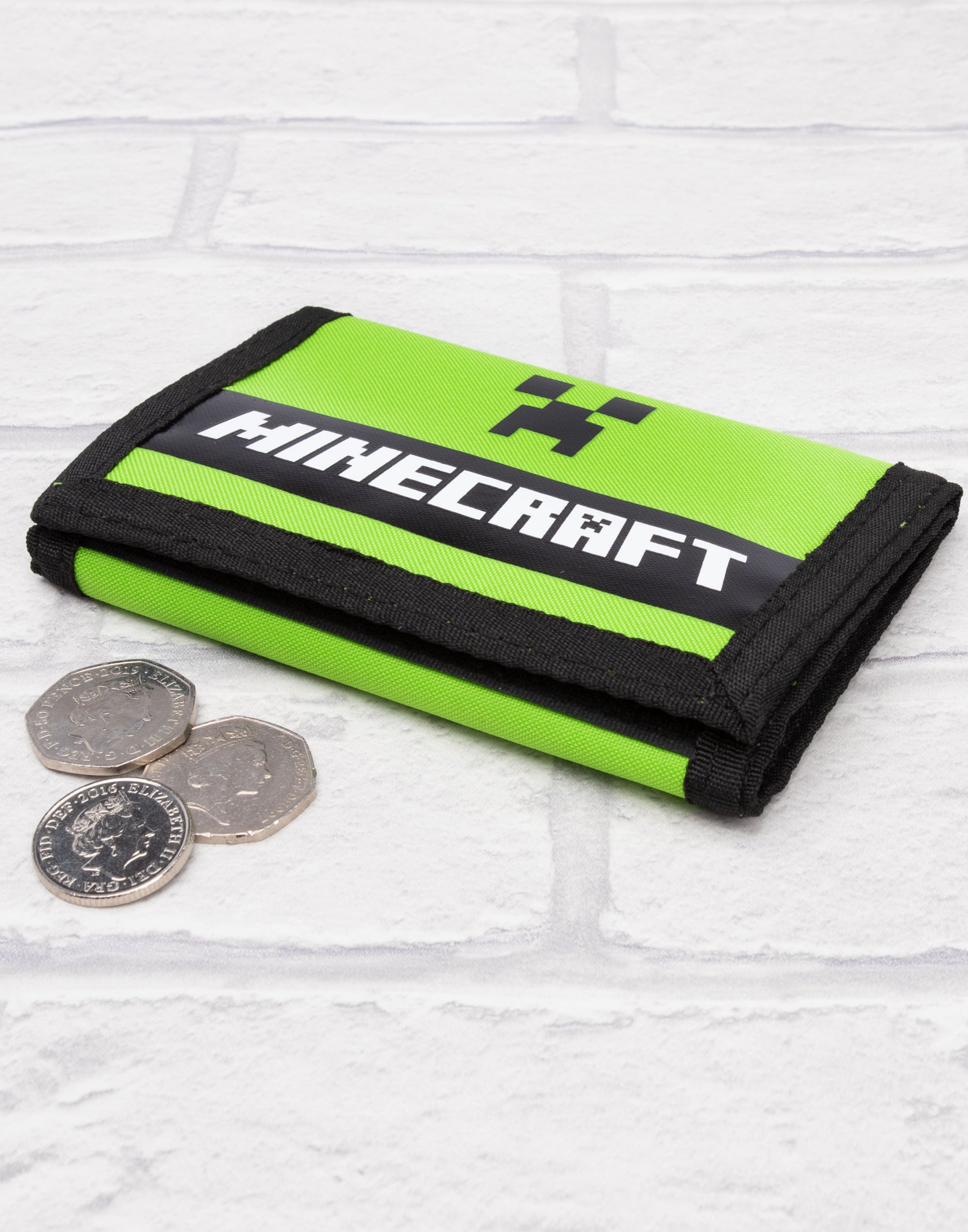 Minecraft Green Creeper Wallet — Vanilla Underground