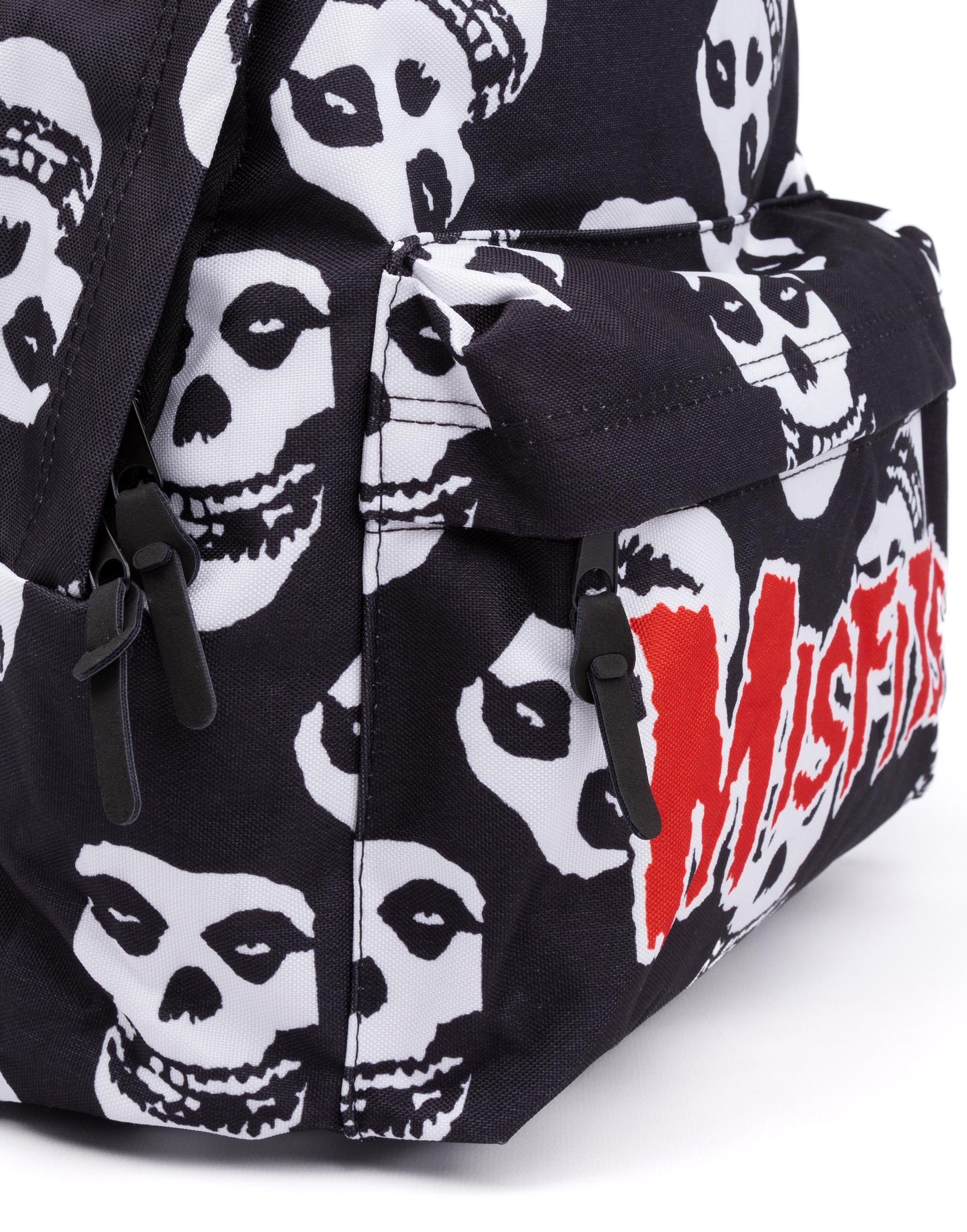 Misfits AOP Skull Logo 16" Backpack — Vanilla Underground