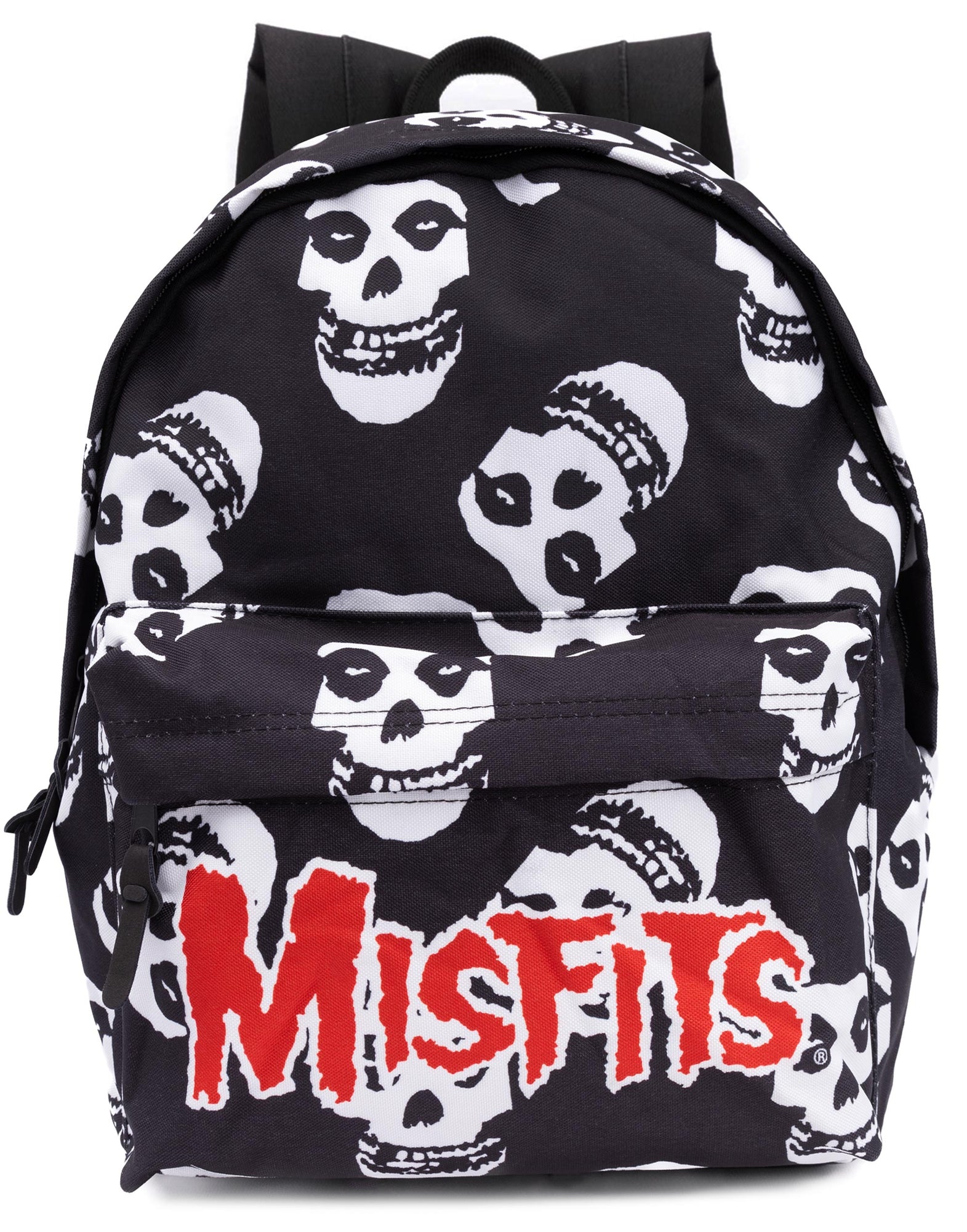 Misfits AOP Skull Logo 16" Backpack — Vanilla Underground