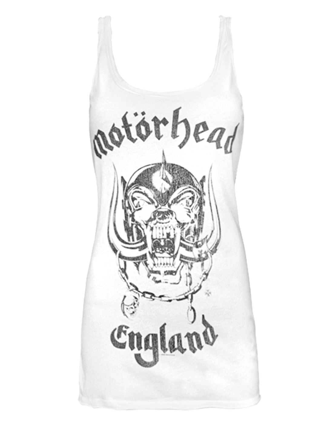 Amplified Motorhead England Women's Vest — Vanilla Underground