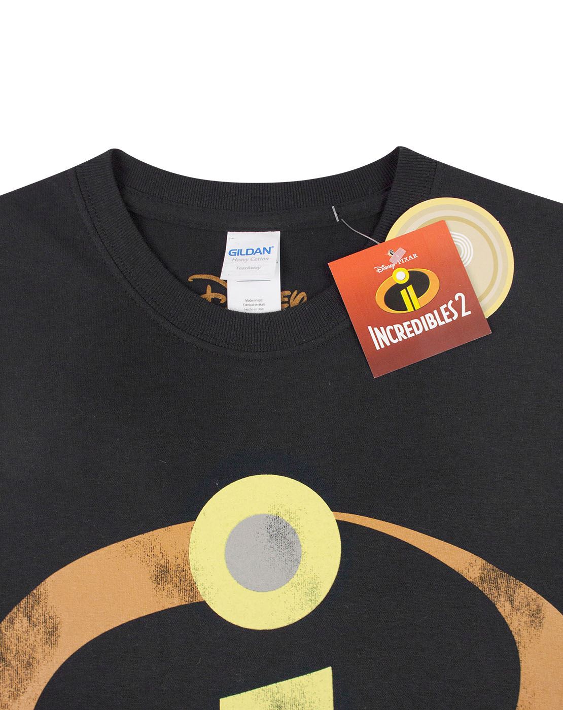 The Incredibles Movie Distressed Logo Men's Costume Novelty Tee T-Shir ...