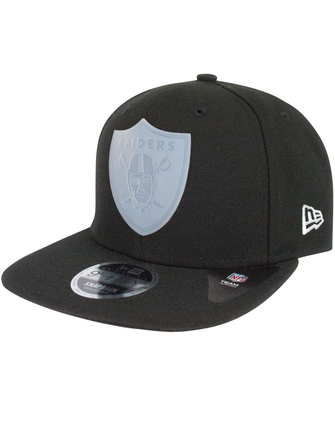 New Era 9Fifty NFL Oakland Raiders Transparent Logo Snapback Cap ...