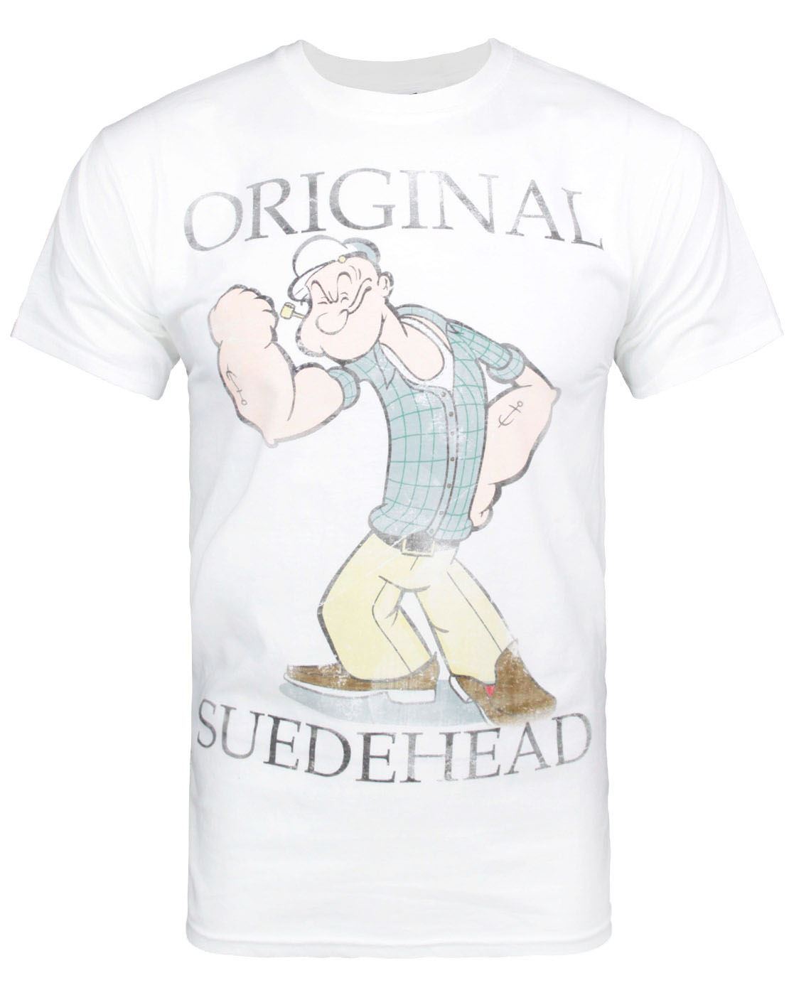 Popeye Original Suedehead Men's T-Shirt — Vanilla Underground