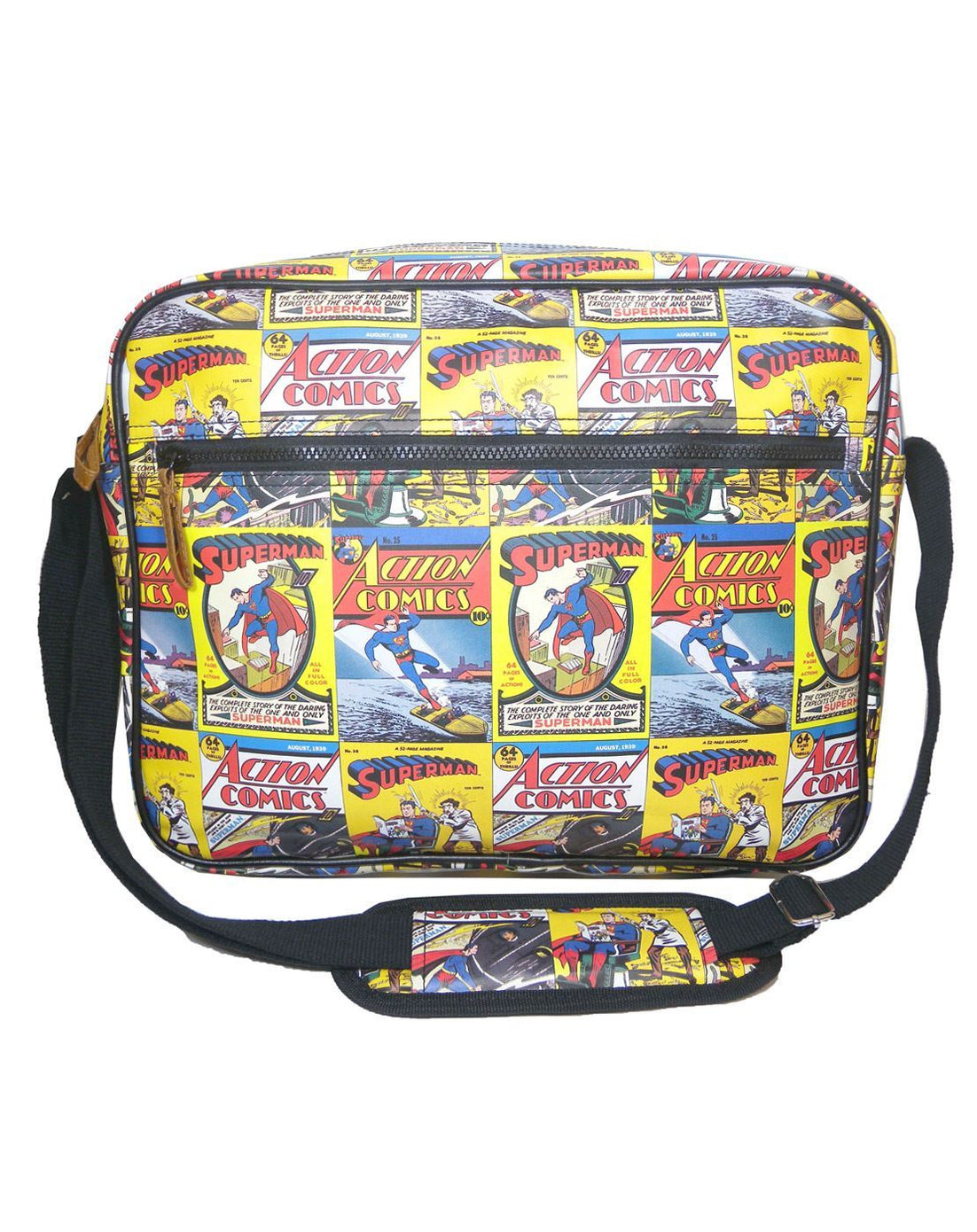 Superman Comic Strip Messenger Bag — Vanilla Underground