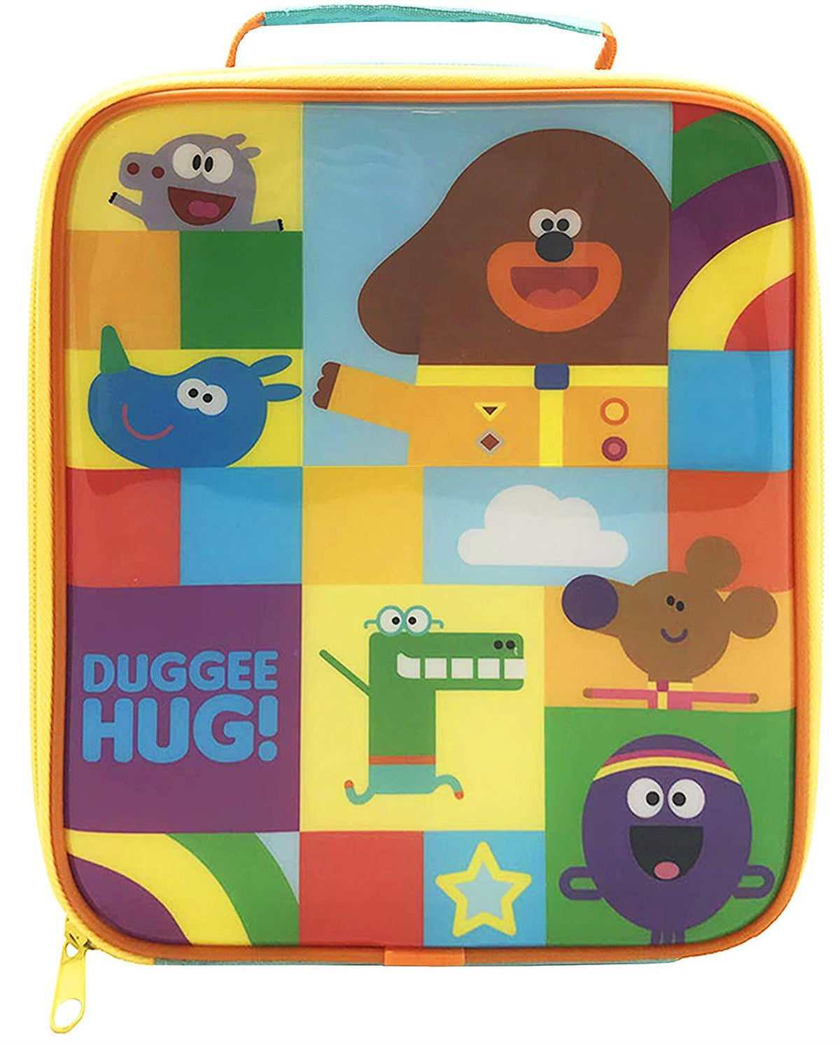 Hey Duggee Characters Kids Multicoloured Lunch Box School Lunch Contai ...