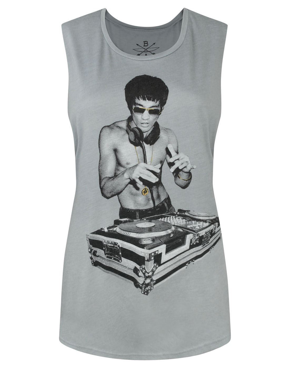 Bruce Lee Gung Fu Scratch Women's Muscle Tank By BNA78 — Vanilla ...