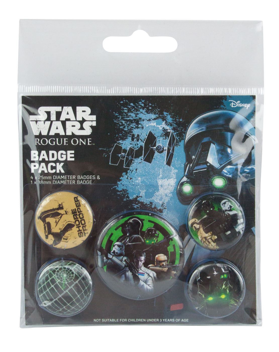 Star Wars Rogue One Empire Badge Pack — Vanilla Underground