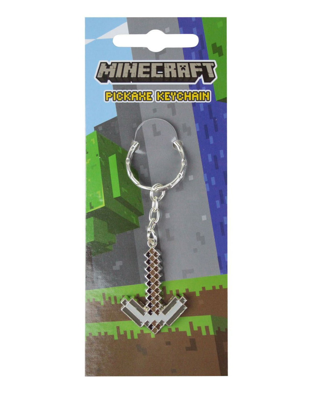 Minecraft Pick Axe Keychain — Vanilla Underground