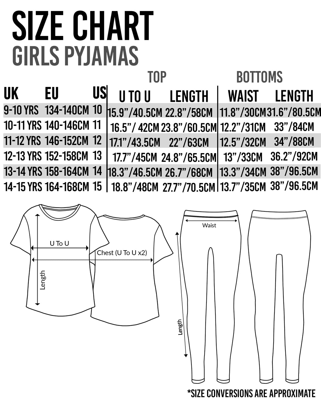 Friends Central Perk Pyjamas for Girls Café TV Show PJ Set — Vanilla ...