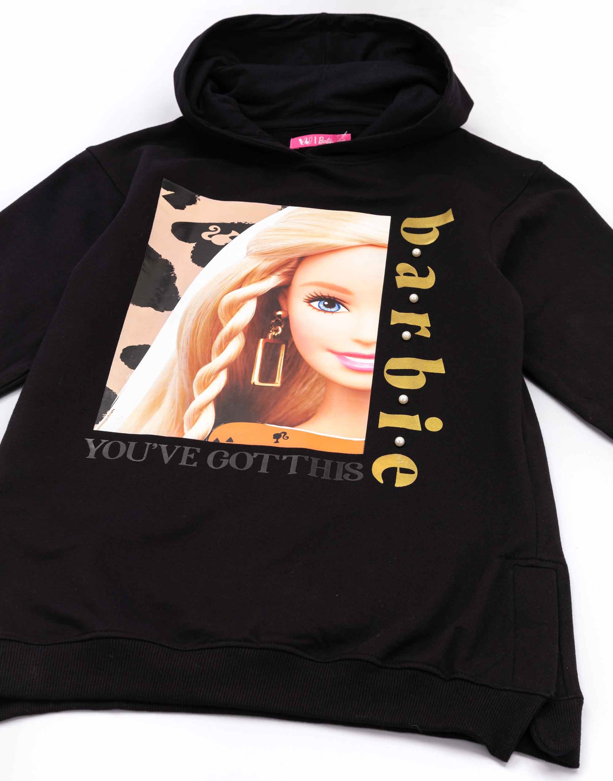 Barbie Girls Animal Print Hooded Dress — Vanilla Underground