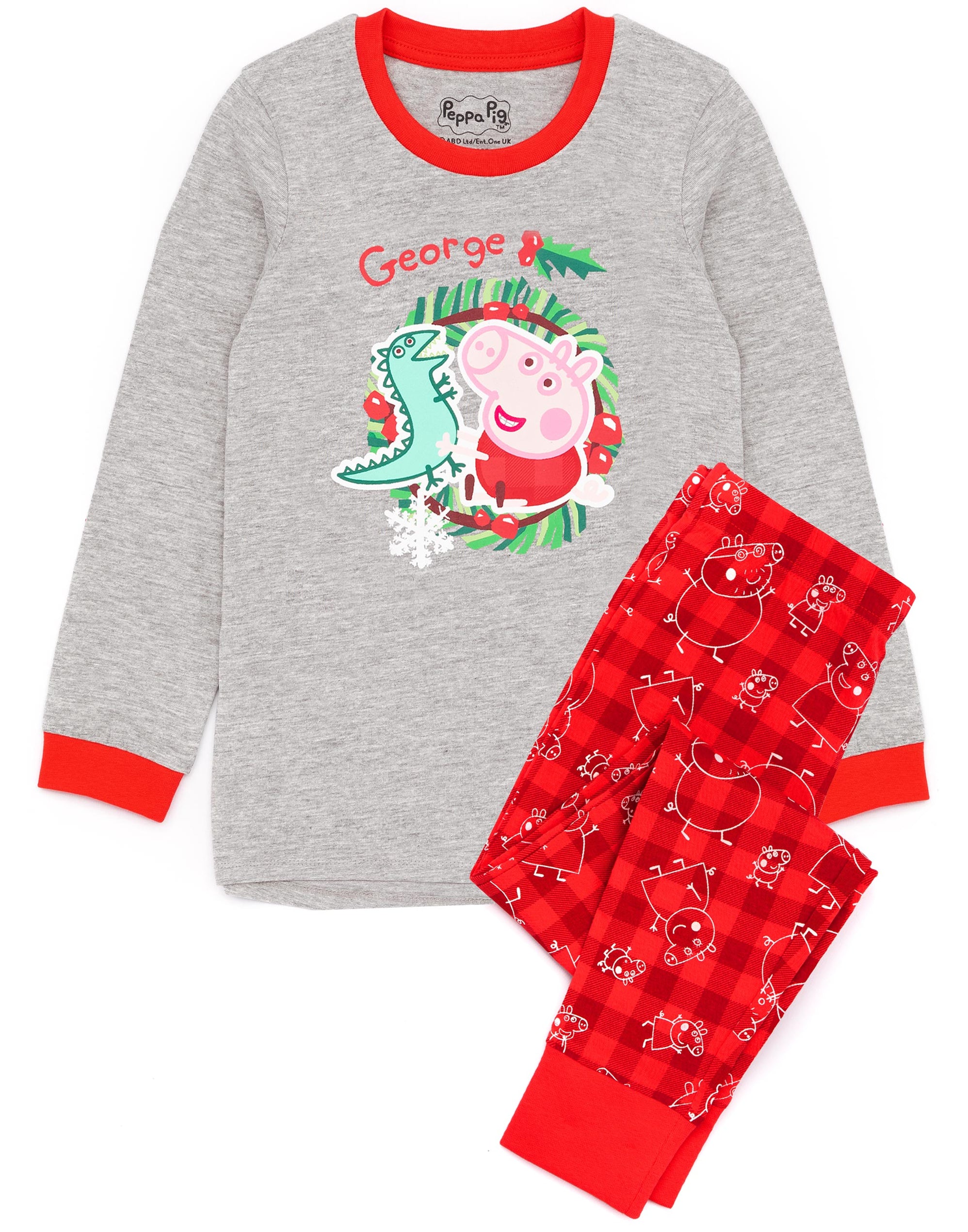 Peppa Pig - George - Christmas Family Pyjamas - Boys — Vanilla Underground