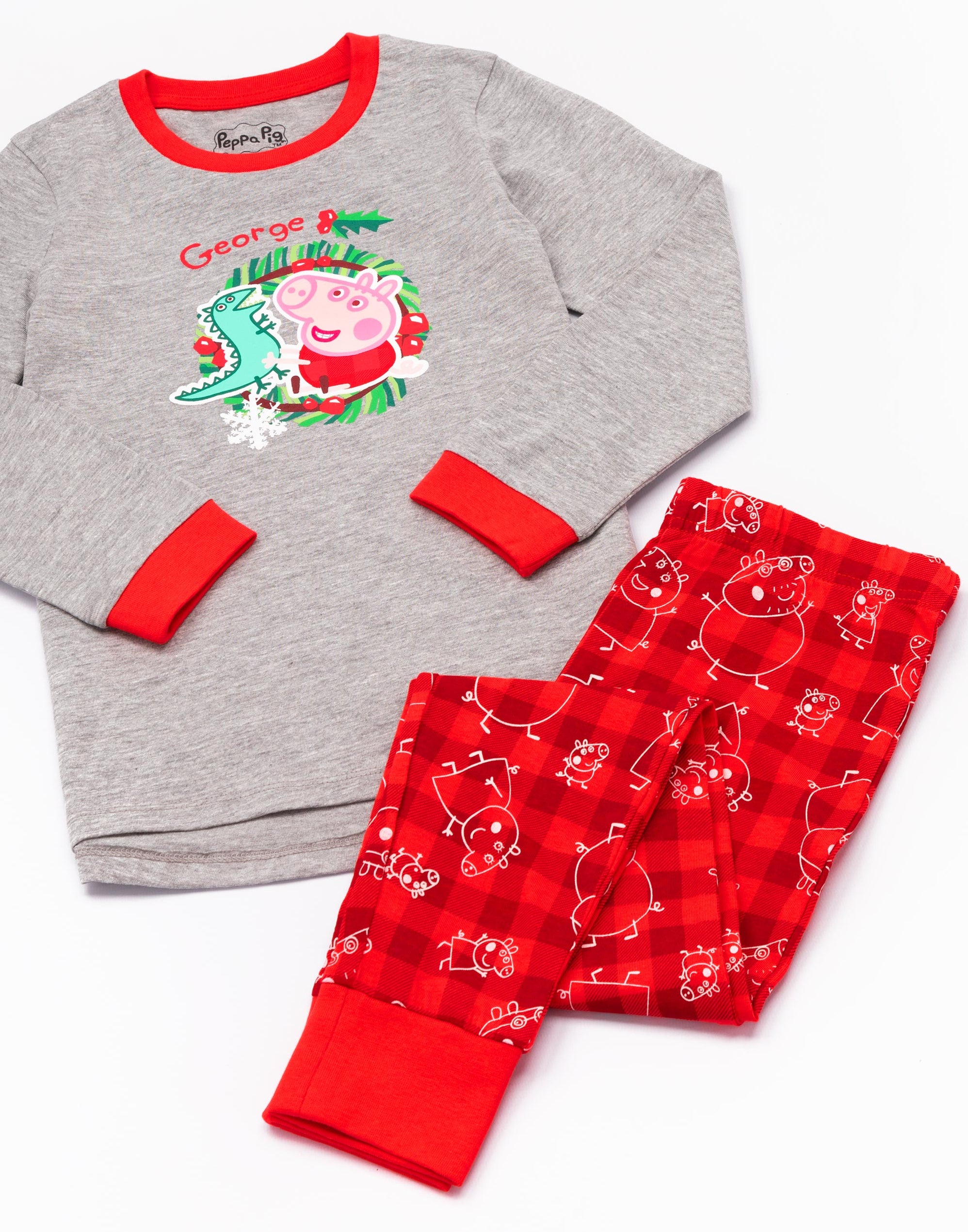 Peppa Pig - George - Christmas Family Pyjamas - Boys — Vanilla Underground