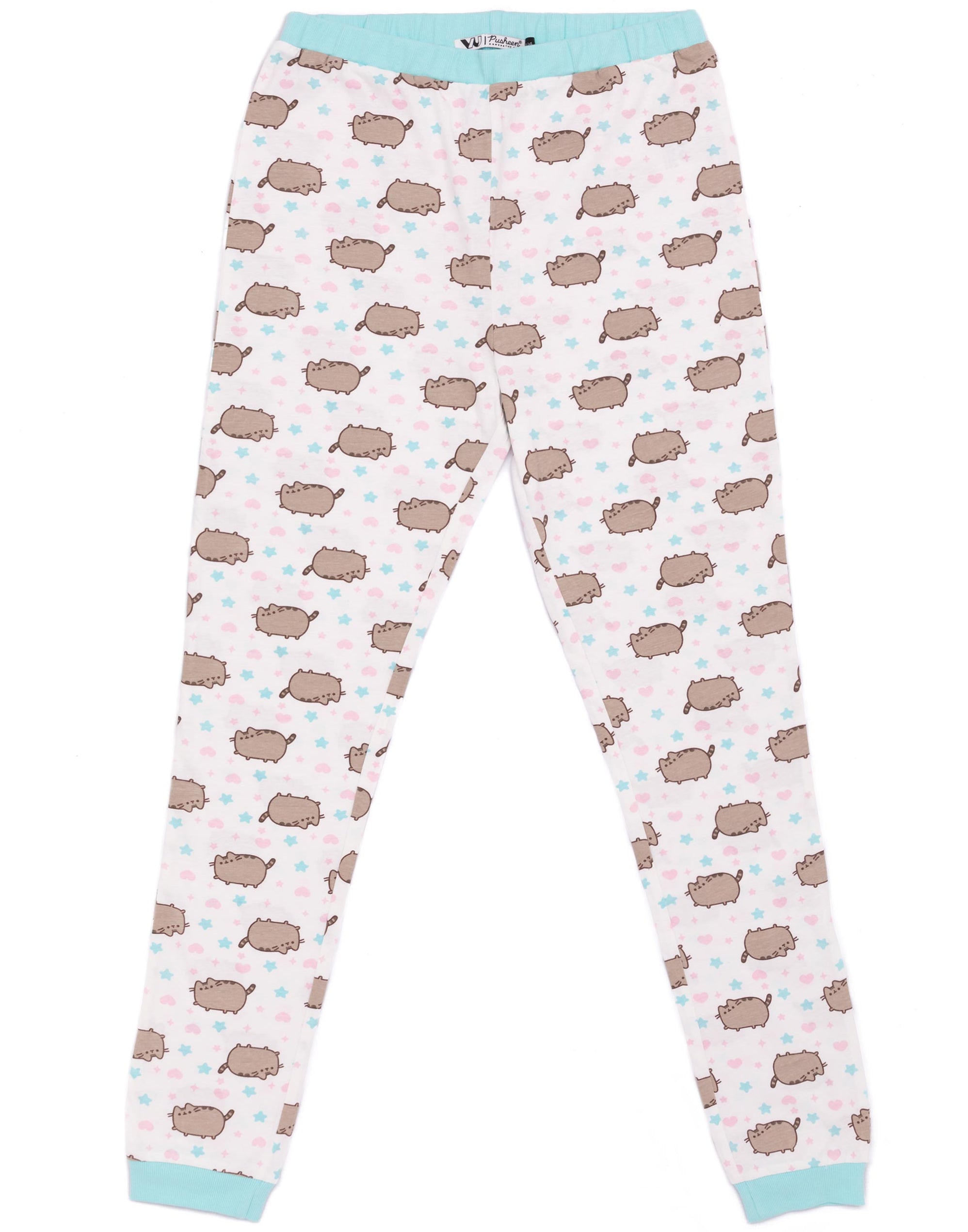Pusheen The Cat Girls Short Sleeve Jersey Pyjamas — Vanilla Underground