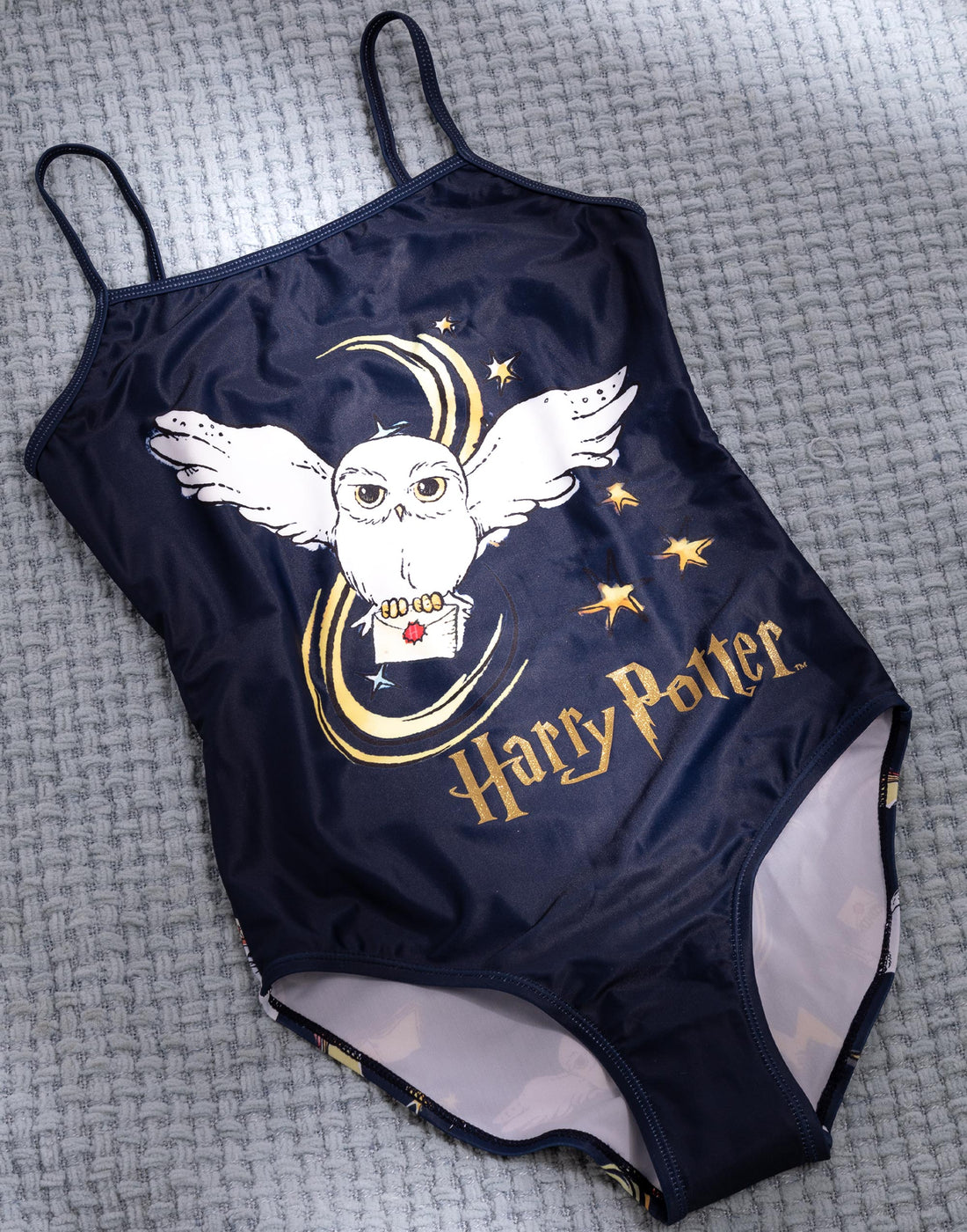 Harry Potter Hogwarts Girls Navy Swimsuit — Vanilla Underground