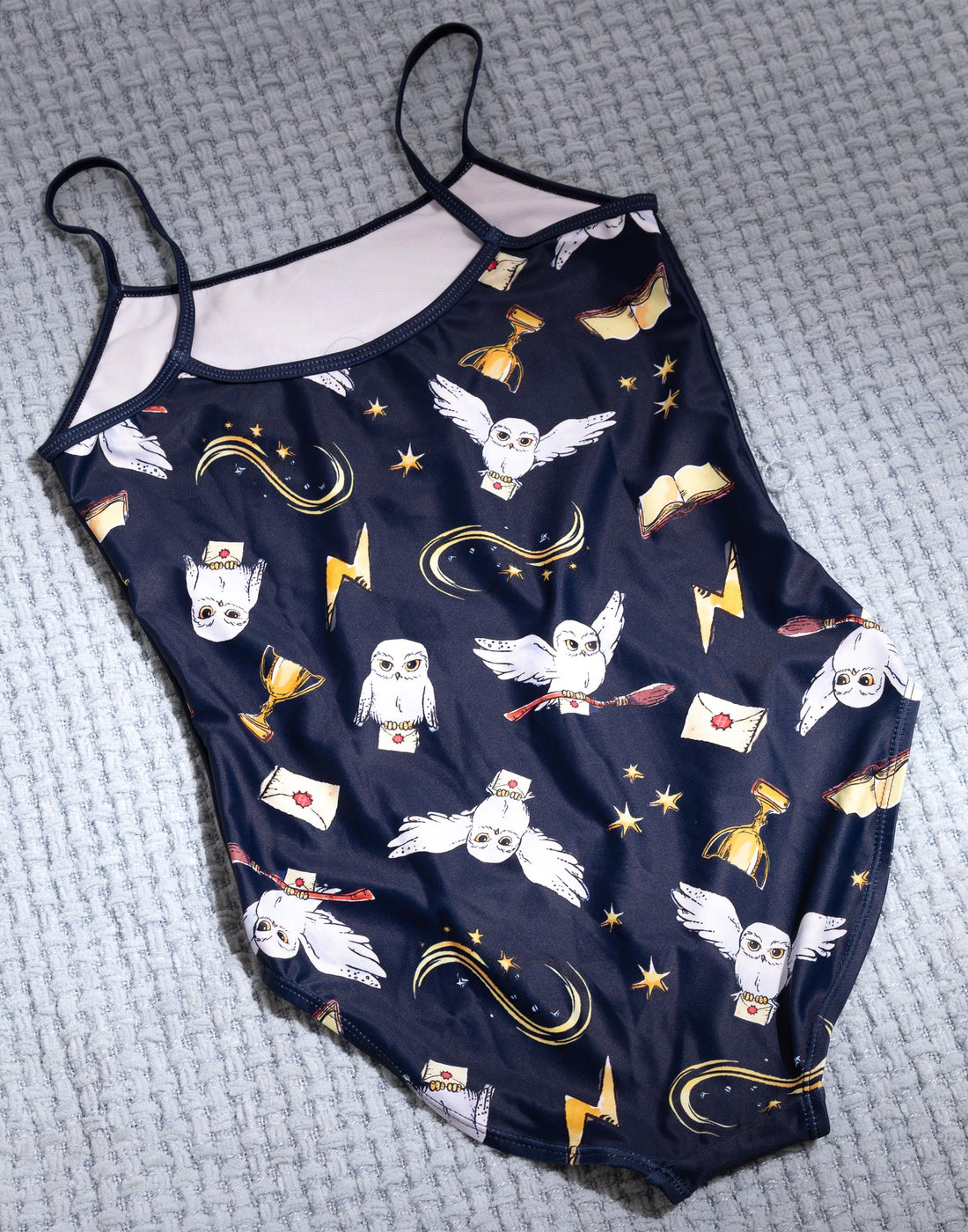 Harry Potter Hogwarts Girls Navy Swimsuit — Vanilla Underground