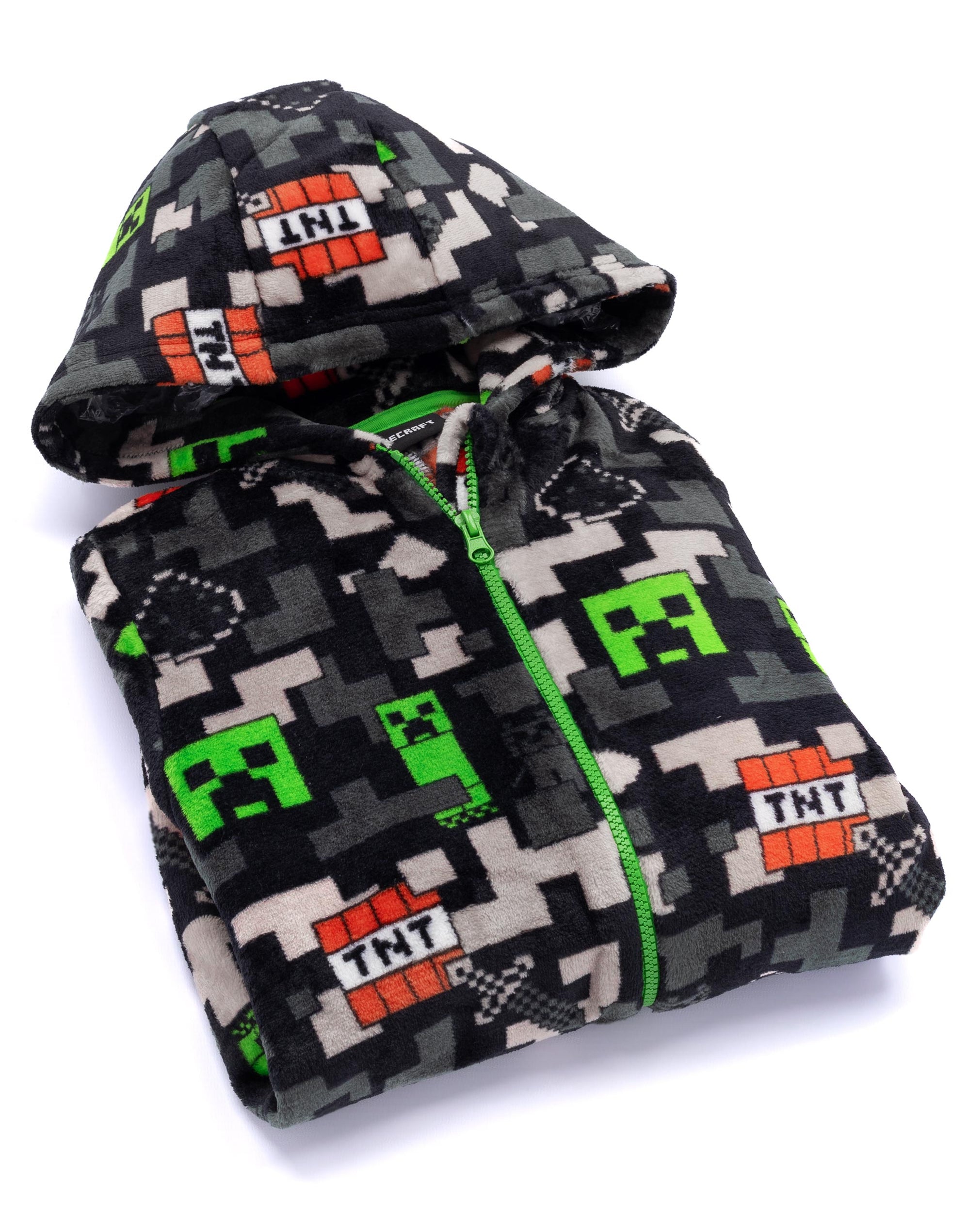 Minecraft All Over Creeper TNT Onesie — Vanilla Underground