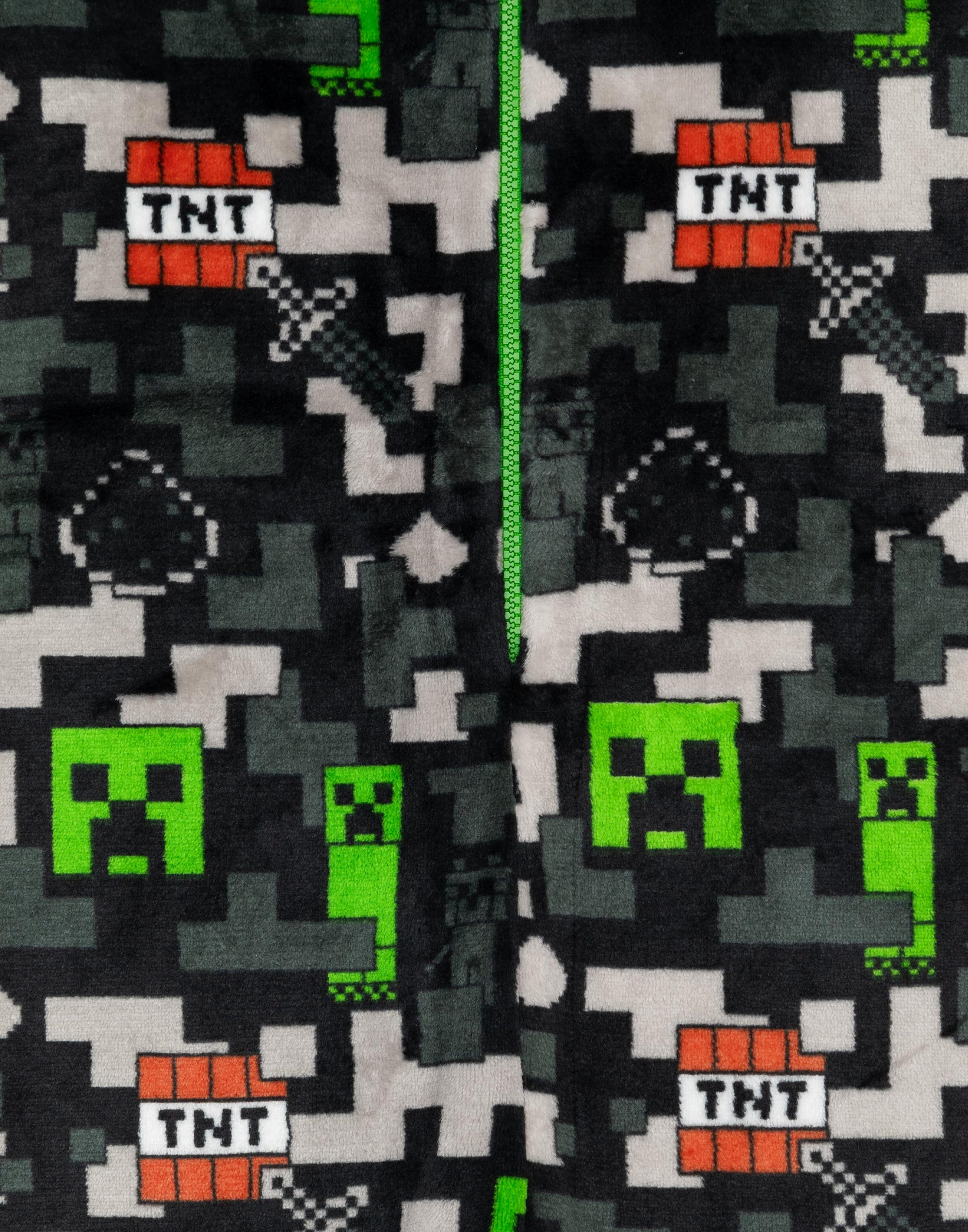 Minecraft All Over Creeper TNT Onesie — Vanilla Underground