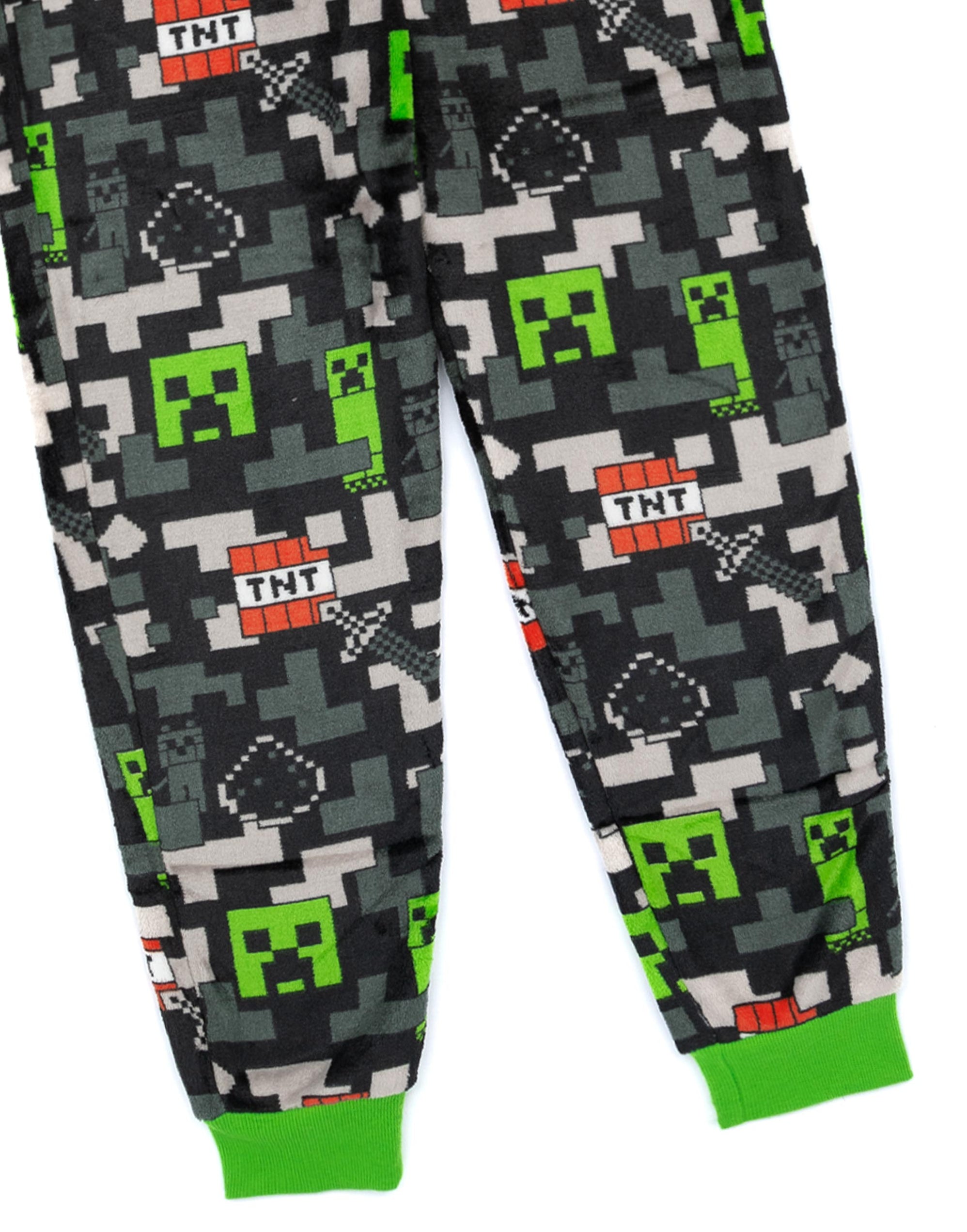 Minecraft All Over Creeper TNT Onesie — Vanilla Underground