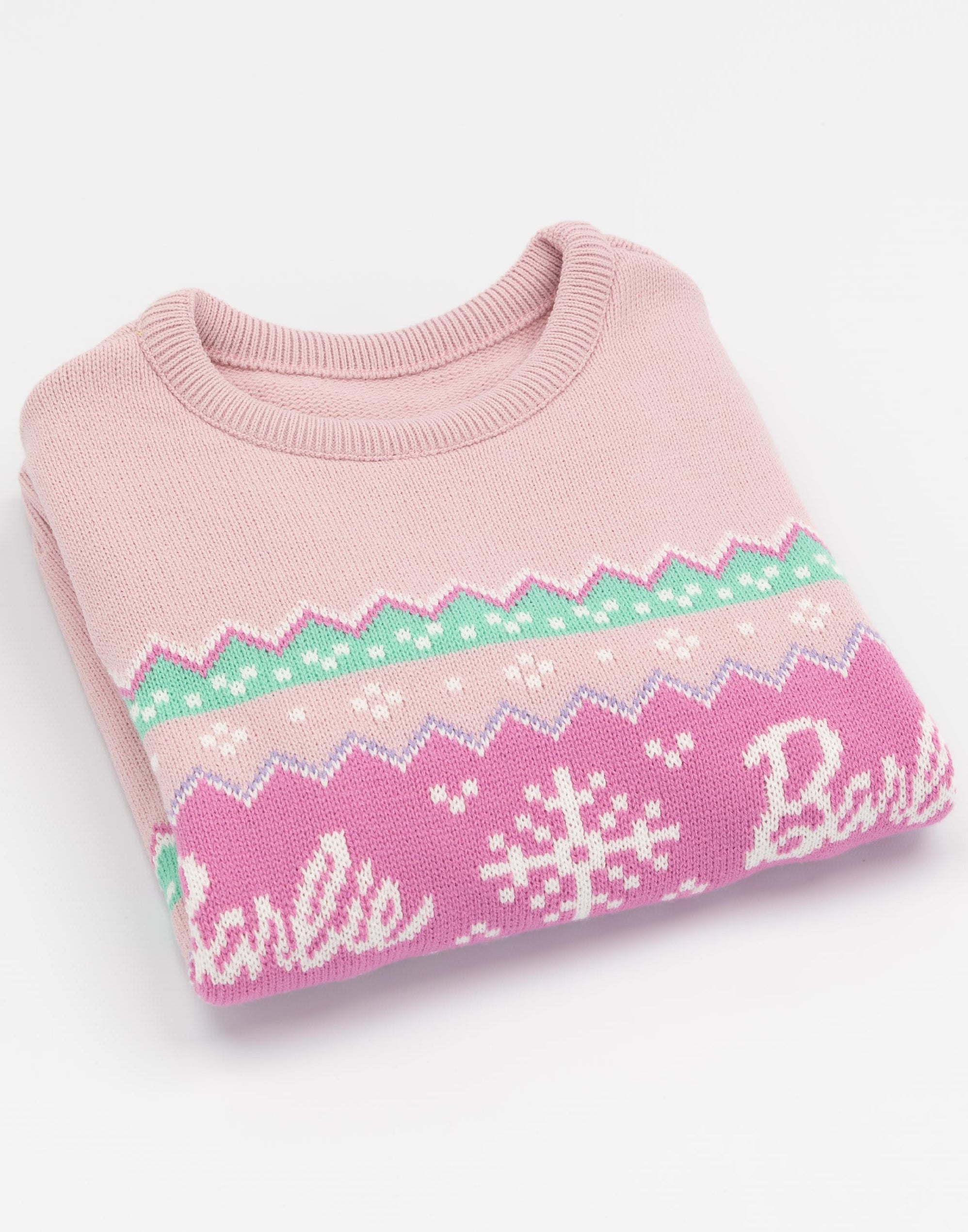 Barbie Girls Fairisle Pattern Jumper — Vanilla Underground