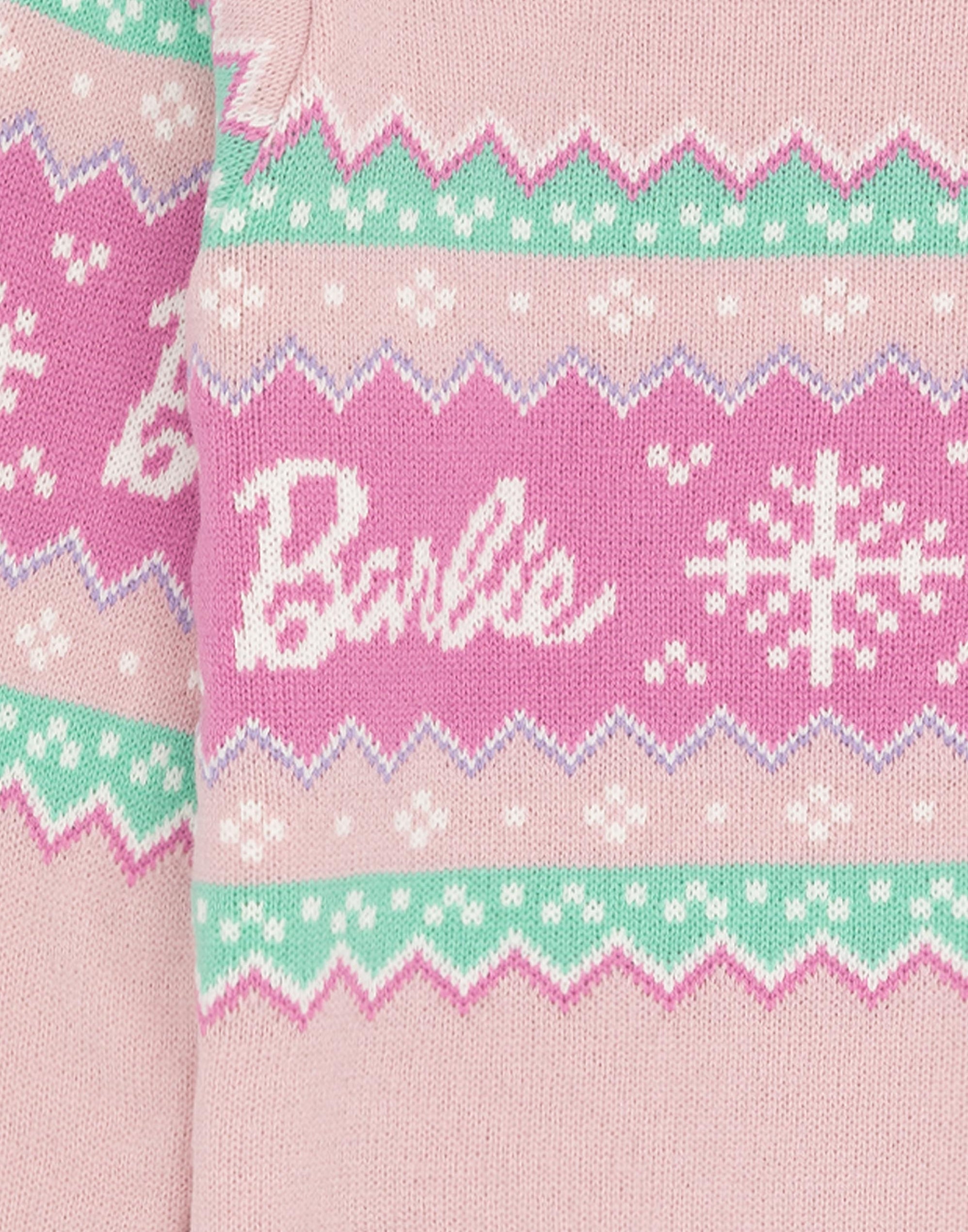 Barbie Girls Fairisle Pattern Jumper — Vanilla Underground