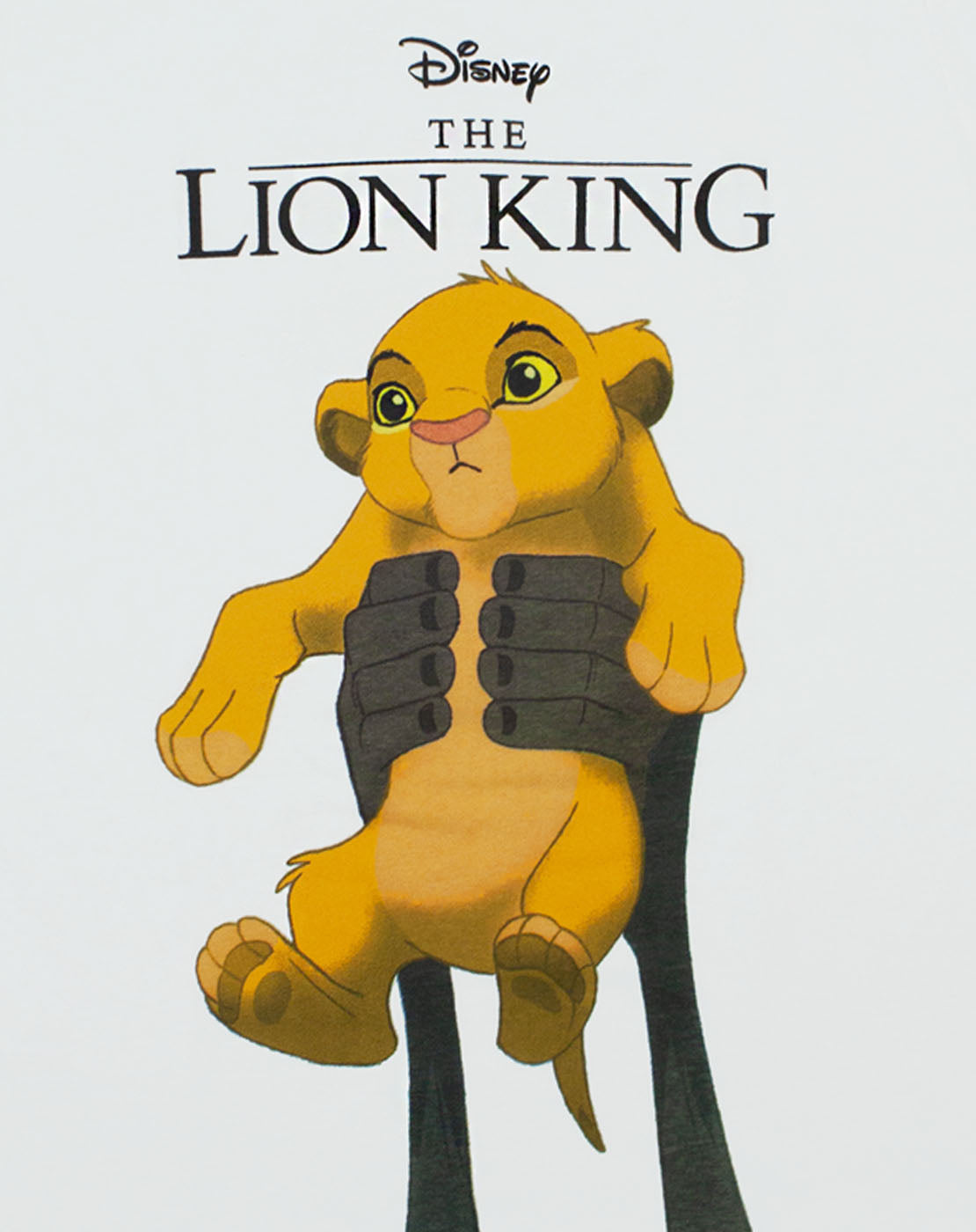 Disney The Lion King Simba Cub Circle Of Life Men's White T-Shirt ...