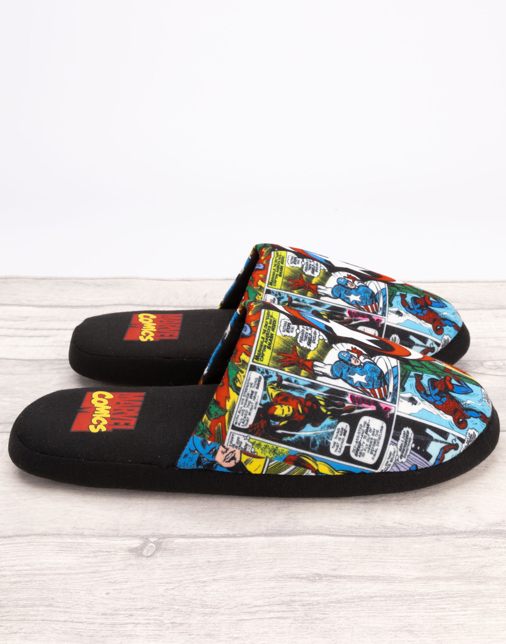 Marvel Avengers Men's Slippers — Vanilla Underground