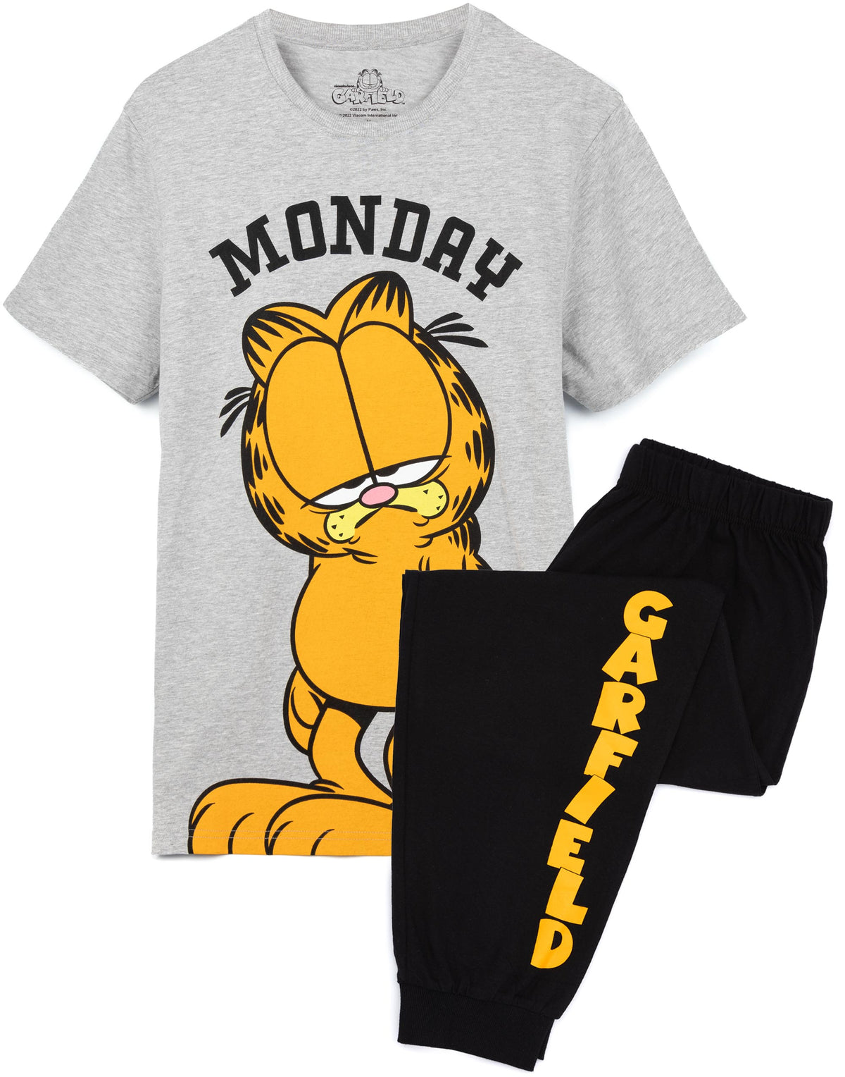Garfield Mens Long Leg Pyjamas — Vanilla Underground