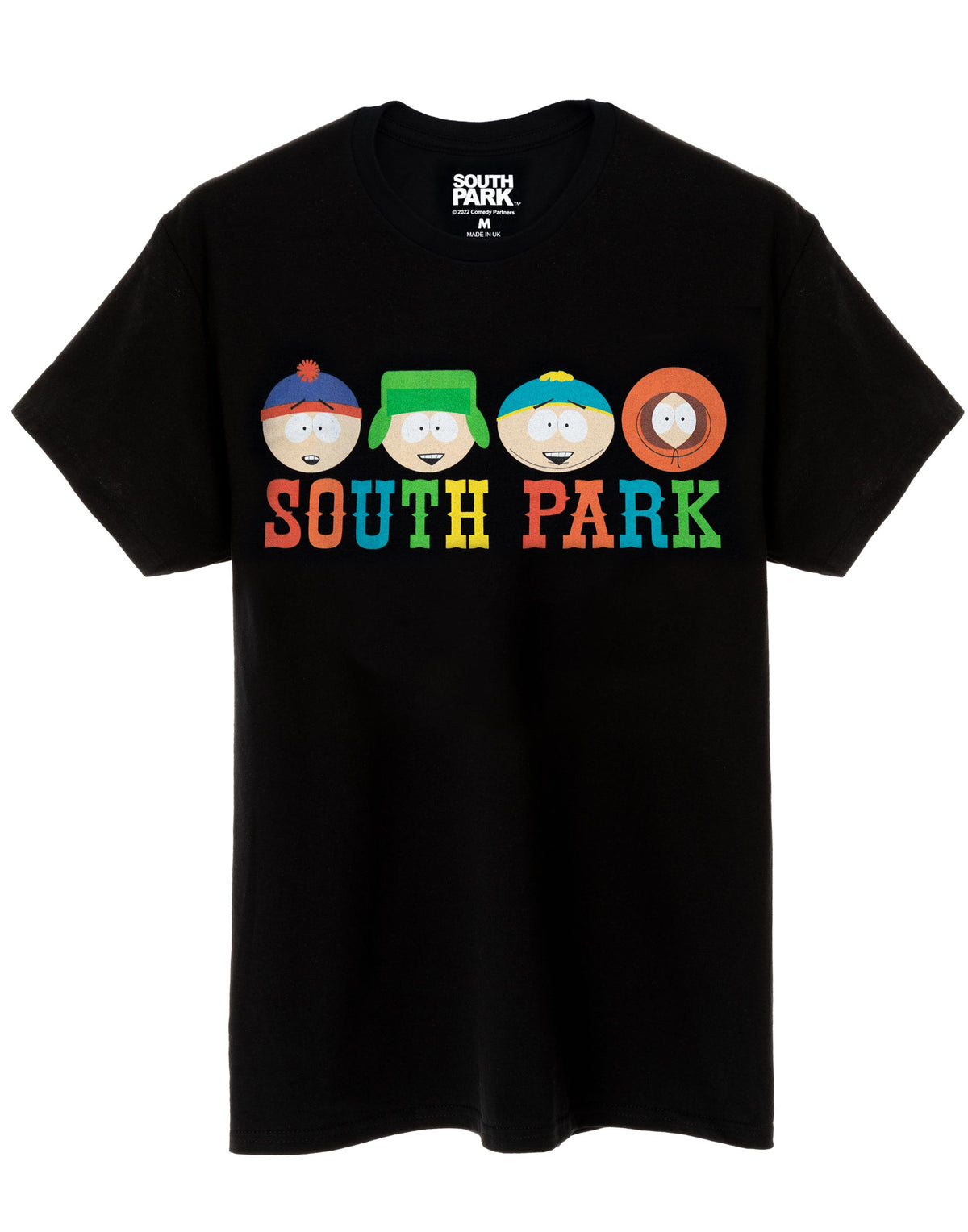 South Park Characters Men's Black T-Shirt — Vanilla Underground