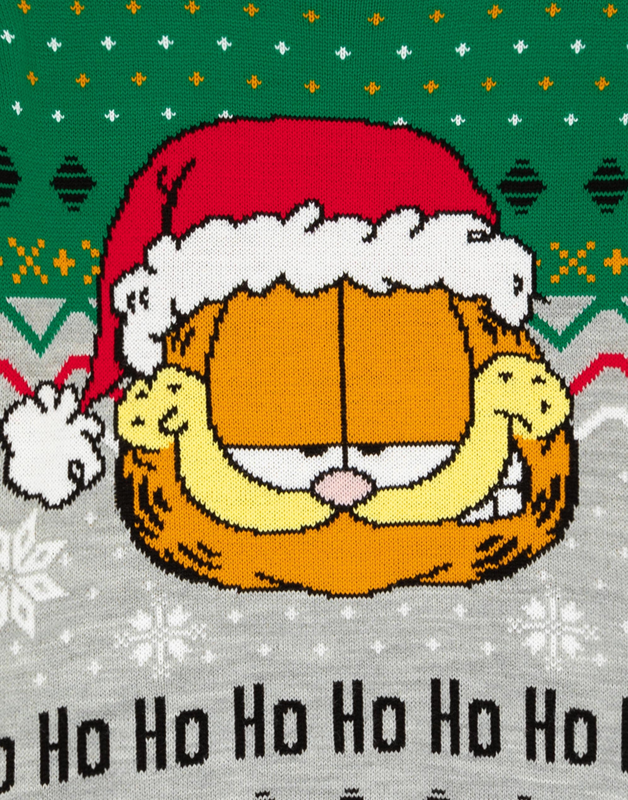 Garfield Adults Knitted Christmas Jumper — Vanilla Underground
