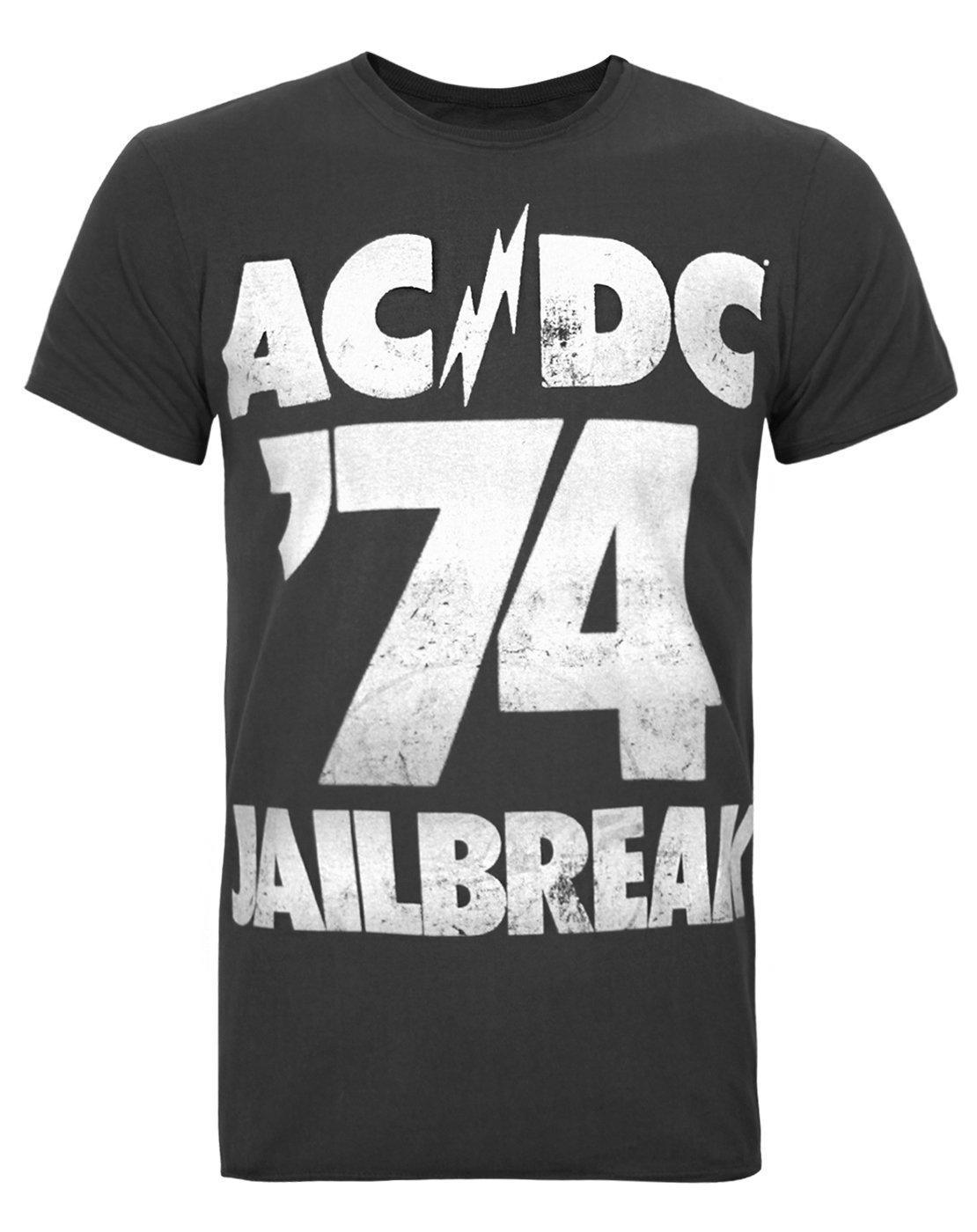 Amplified AC/DC Jailbreak Men's T-Shirt — Vanilla Underground