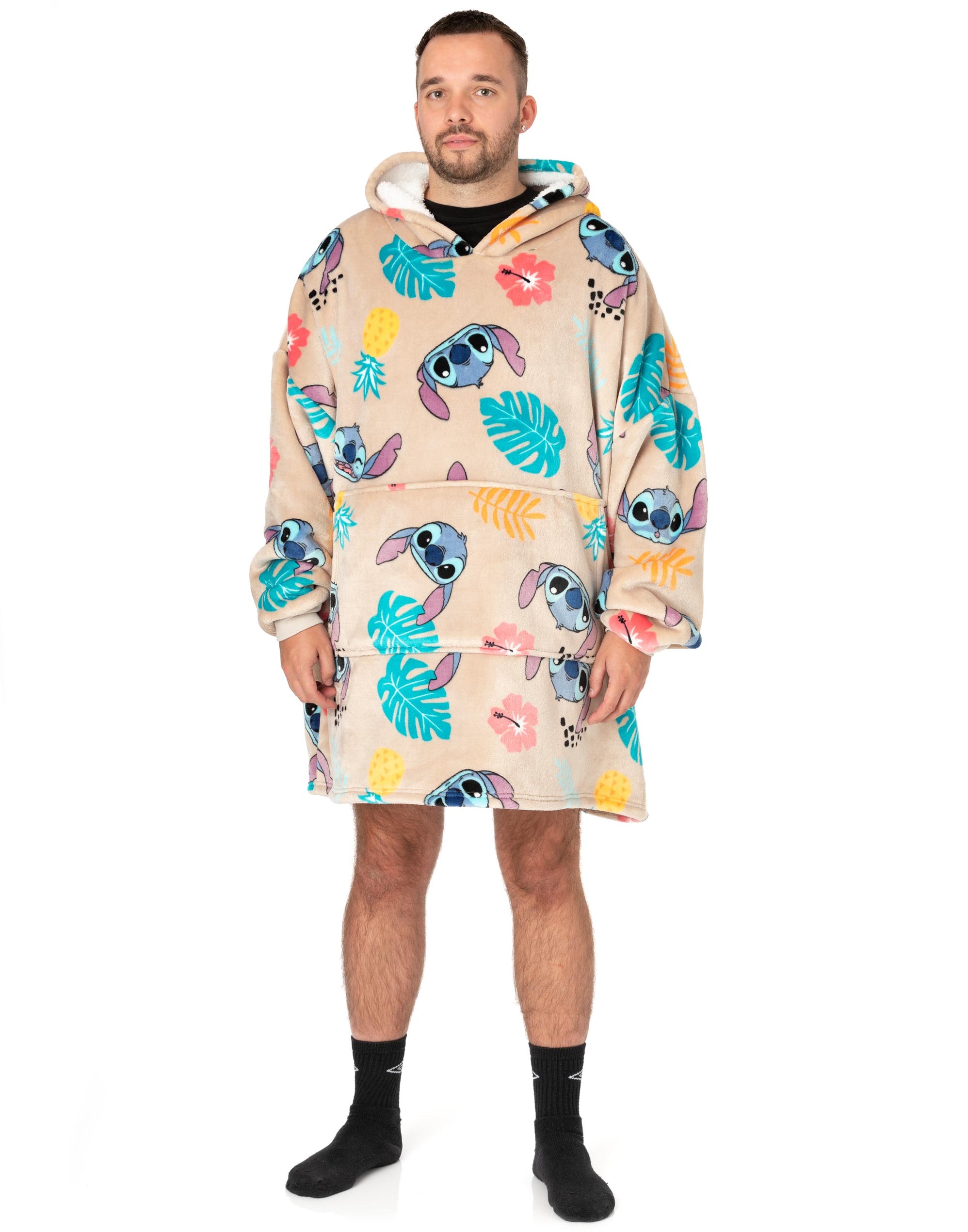 Lilo & Stitch Adult 'VUddie' Oversized Blanket Hoodie — Vanilla Underground