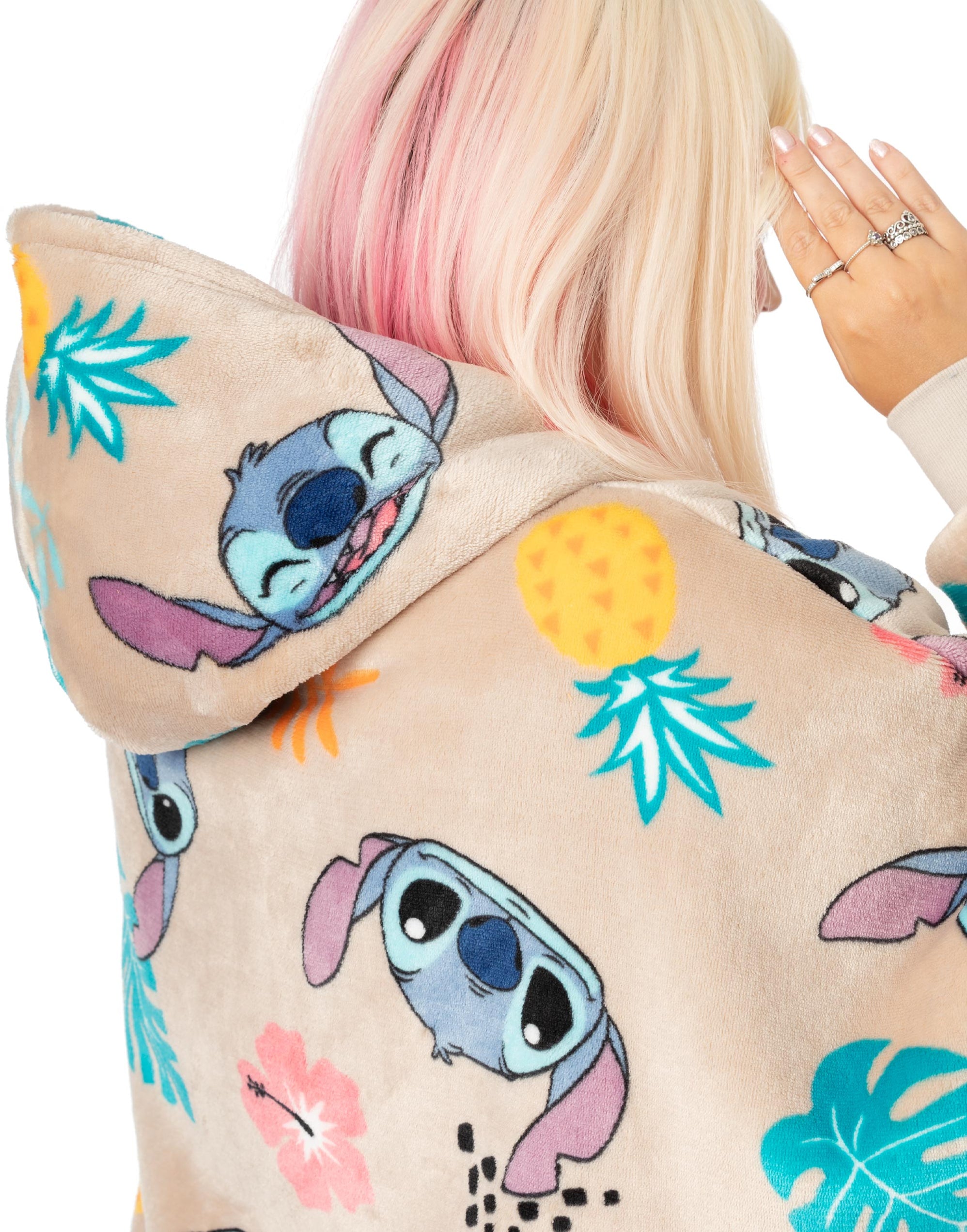 Lilo & Stitch Adult 'VUddie' Oversized Blanket Hoodie — Vanilla Underground